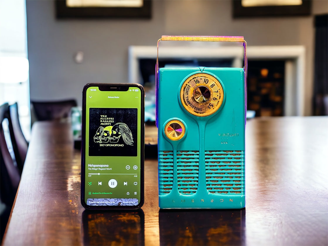 EMERSON VANGUARD (1958) PORTABLE BLUETOOTH SPEAKER – Erwitt Radio