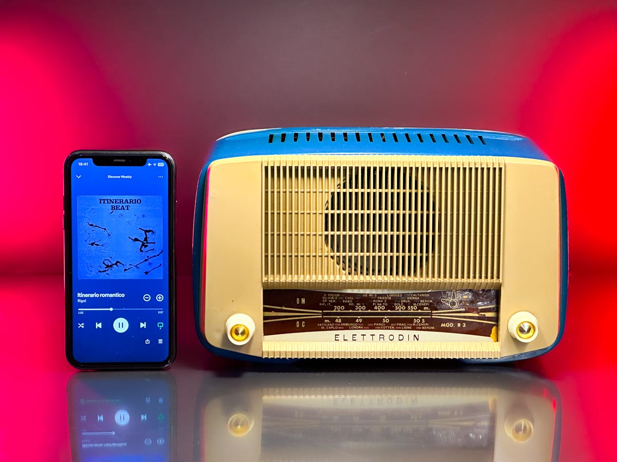 ELETTRODIN CORA (1962) SPEAKER BLUETOOTH – Erwitt Radio